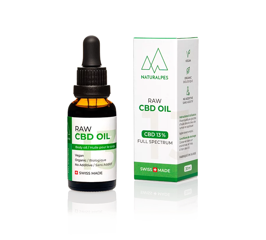 Raw CBDA Oil 13% | Swiss-Made Organic CBD
